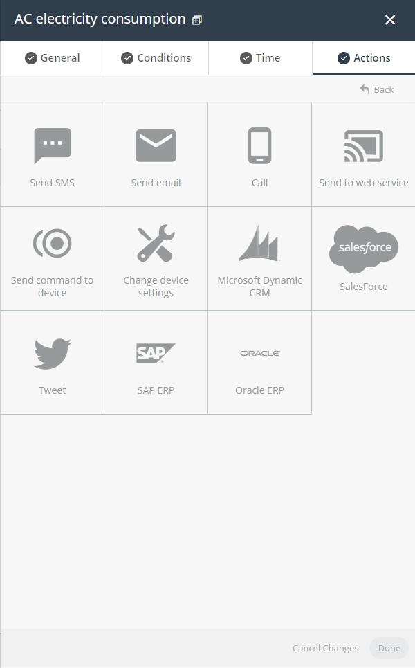 How to add rules in Axonize's IoT rules engine. user guides.