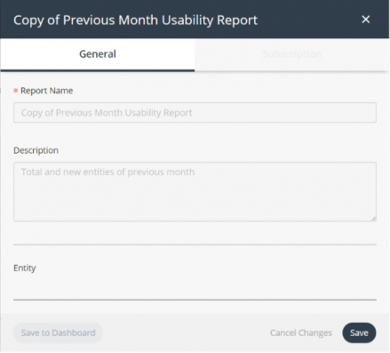 Duplicating a Report - Axonize